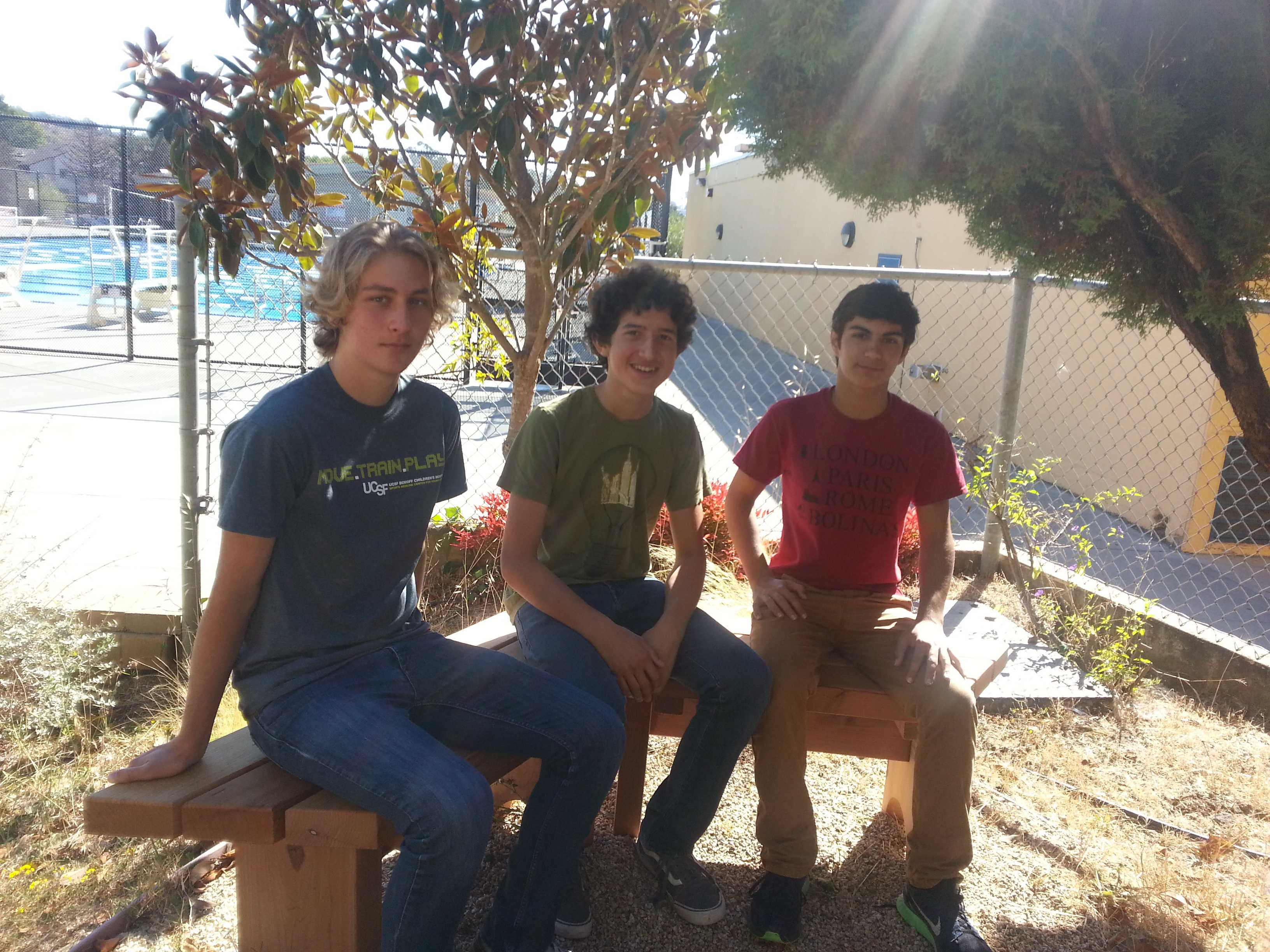 New Benches in Tam Memorial Garden - The Tam News